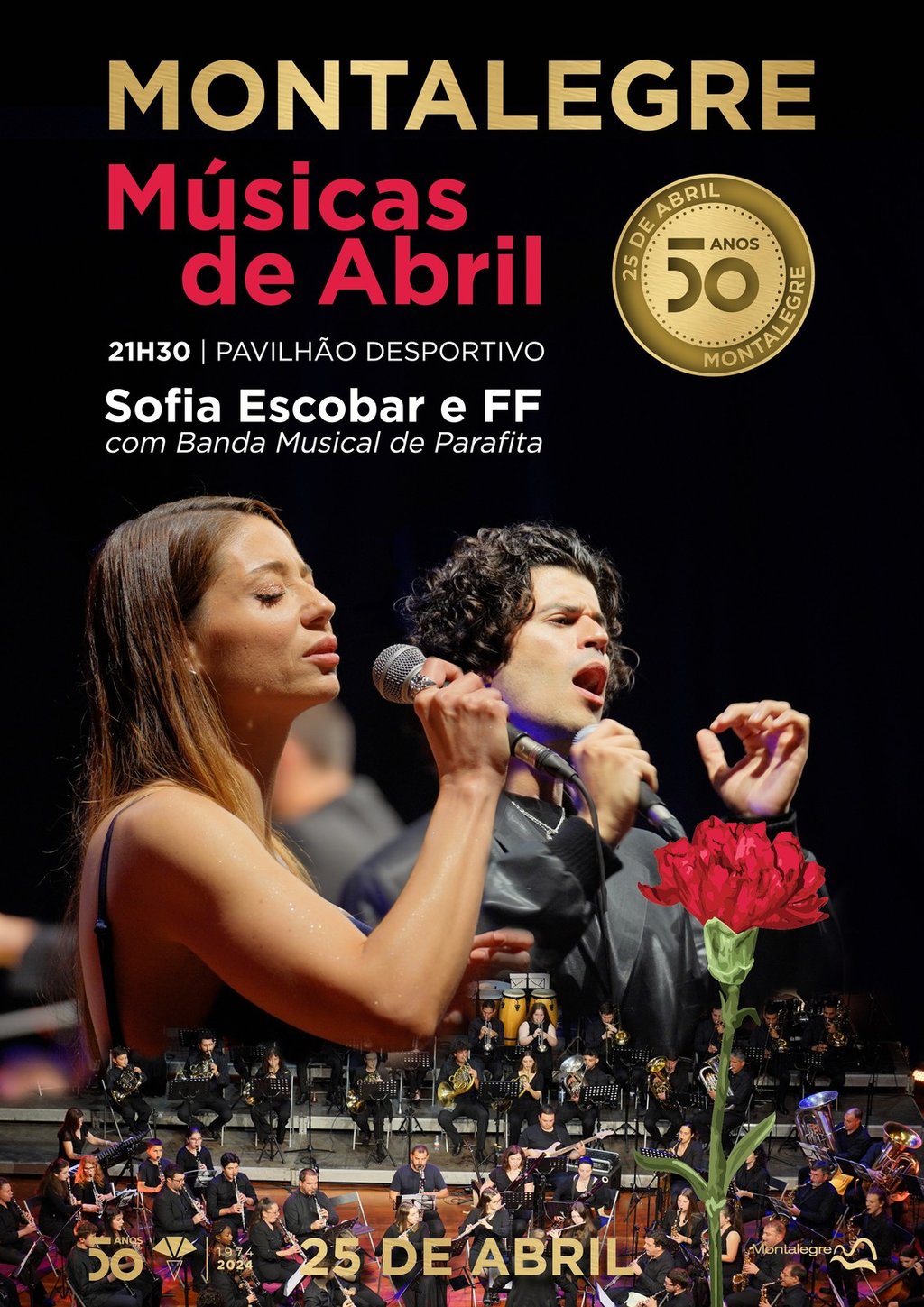 25 de Abril | Banda de Parafita + Sofia Escobar & FF – Banda Musical de ...